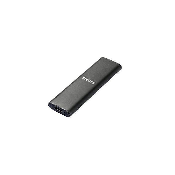 Hard disk extern PHILIPS External SSD 500 GB Ultra Speed Space - gri ⭐️
